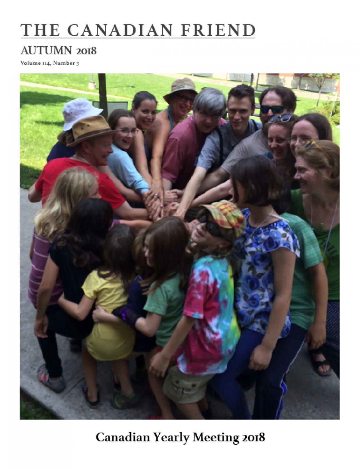 New issue of The Canadian Friend & Submissions for the Next | Quakers ...