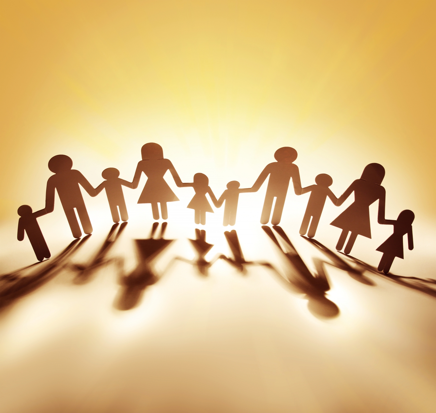 Family paper chain | Quakers In Canada